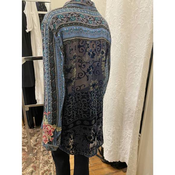 Aratta | Tops | New Aratta Blouse In Blue | Poshmark